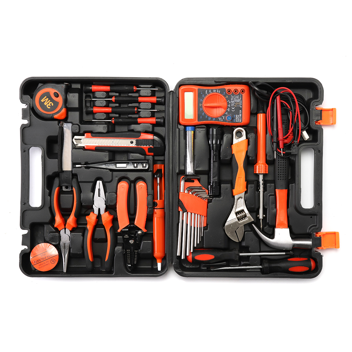 35 pcs multifuncionais ferramentas kit conjunto de aço doméstico ...