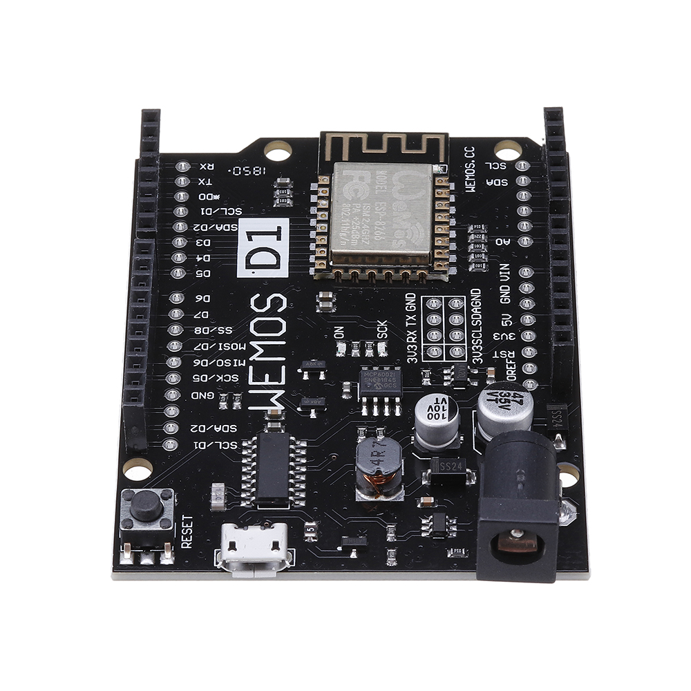 Wemos D1 R2 Wifi Uno Basado Esp8266 Para Arduino Nodemcu Compatible Images