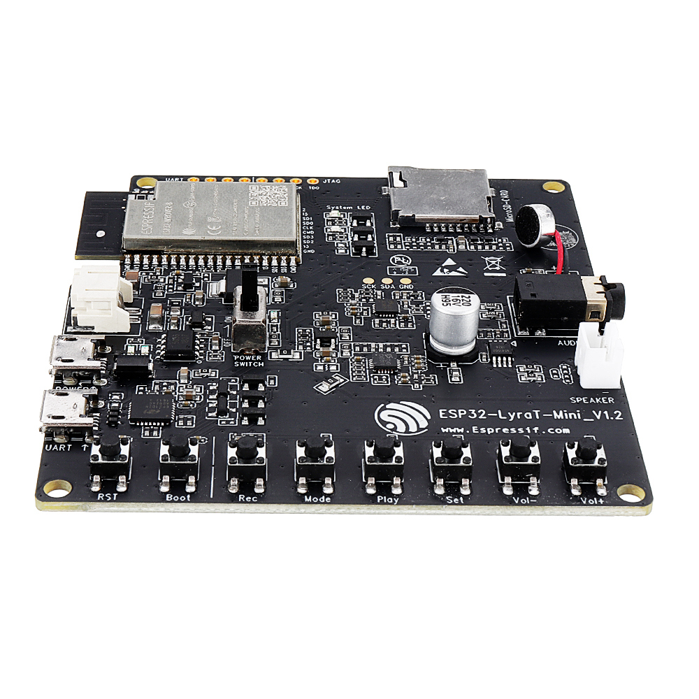 esp32-lyrat-mini audio development board met esp32 usb-uart-microfoon – 123materialen