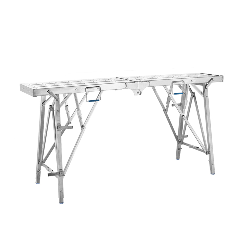 folding vice bench staging scaffold step ladder scaffolding werkplatfo ...