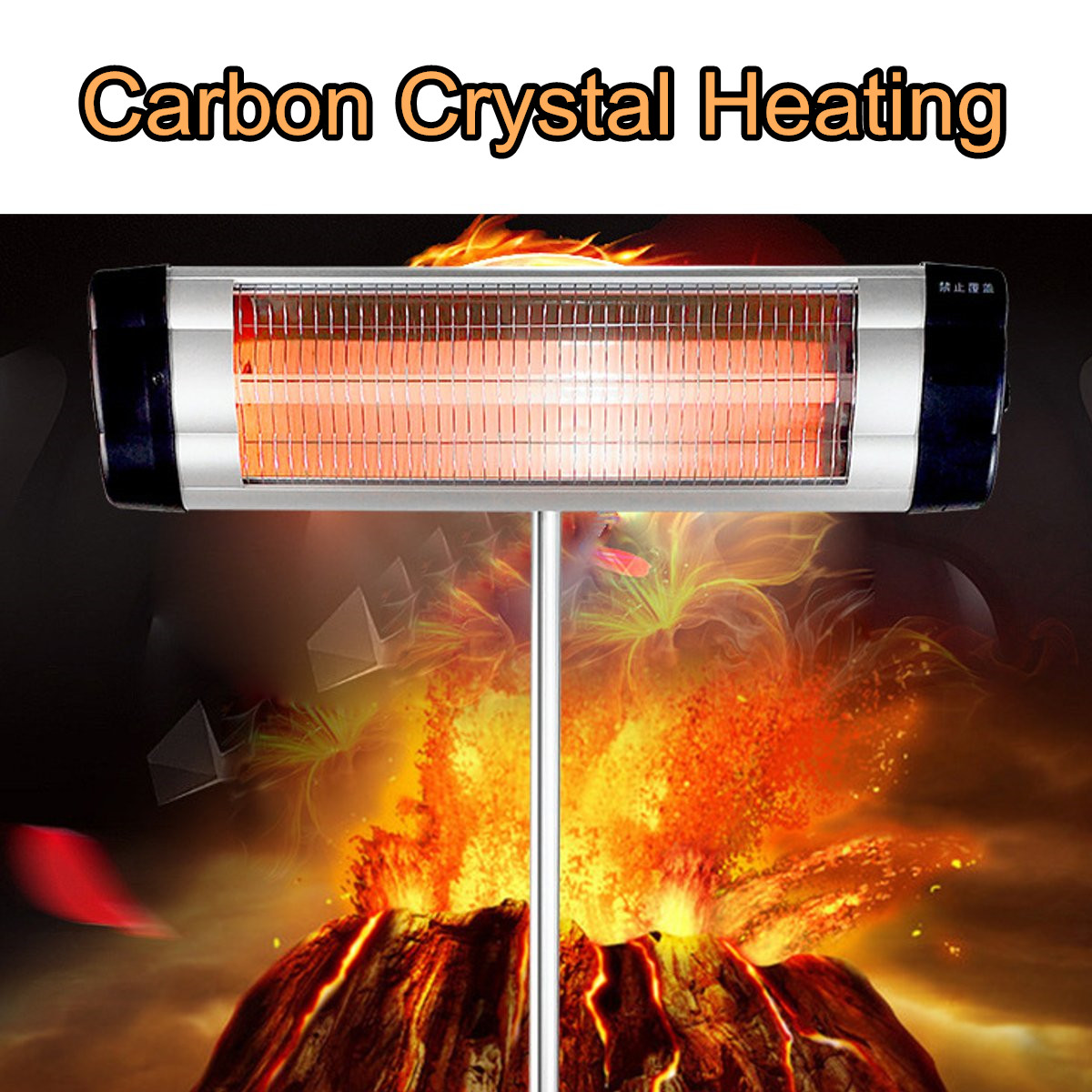 ac 220v 50hz 3 niveau instelbare watt binnenplaats elektrische verwarm ...