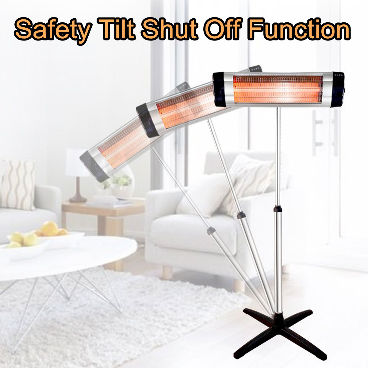 ac 220v 50hz 3 niveau instelbare watt binnenplaats elektrische verwarm ...