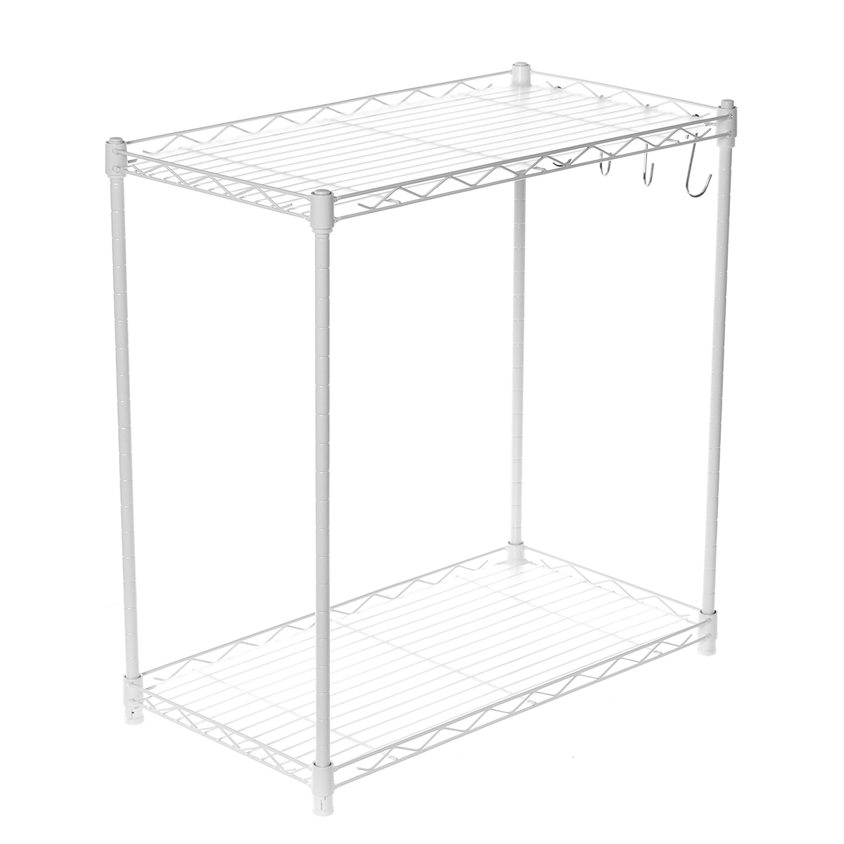 2 tier verstelbare stalen draad rekken metalen rek thuis keuken opslag ...